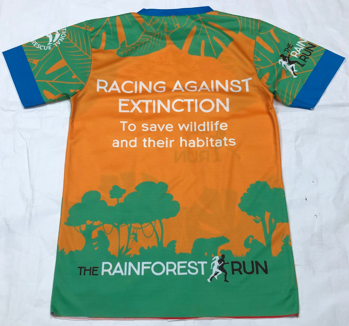 The Rainforest Run Running T-shirt | International Animal Rescue